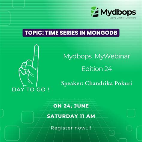Mydbops On Linkedin Webinar Mongodb Timeseries Datamanagement