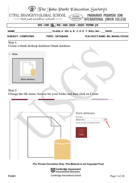 Import Or Create Table In Ms Access Pdf Computer File Databases