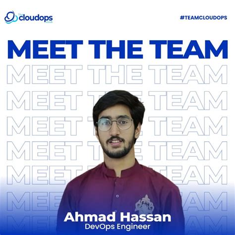The Cloudops Ltd On Linkedin Meettheteam Cloudops Devopsengineer Teammember Devops
