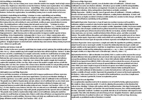 Ml Unit 3 Ml 3 Q1 Overfitting Vs Underfitting Ml Unit 3