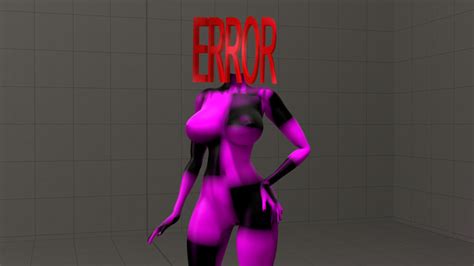 Rule 34 3d Anthro Big Breasts Error Hand On Hip Large Breasts Missing