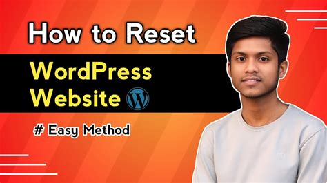 How To Reset Your Wordpress Site How To Reset Wordpress To Default