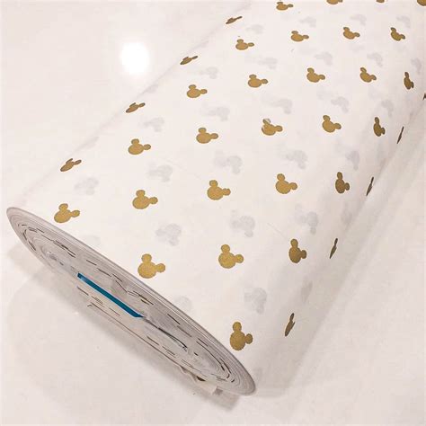 Simli Mickey Mouse Desenli Poplin Kumaş Simli Poplin Kaliteli Ve Ucuz Kumaş