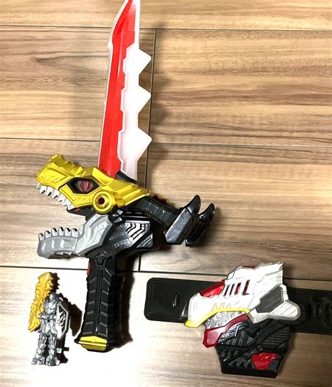 Power Rangers Dino Fury Ryusoulger Dx Morpher Saber 1 Ryusoul Key Set