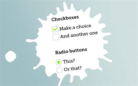 Checkbox Et Boutons Radios Personnalisés En Css Anybodesign