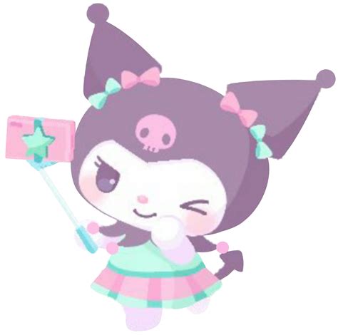 Kuromi Freetoedit Kuromi Sticker By Lovesanrio Pegatinas Bonitas Images And Photos Finder