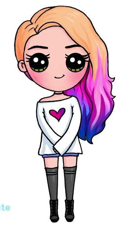 Image Result For How To Draw So Cute People Kawaii Girl Drawings
