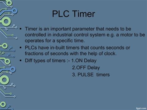 Programmable Logical Controller Plc Ppt