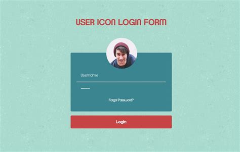 Login Form In Html With Validation Free Download Solidpase