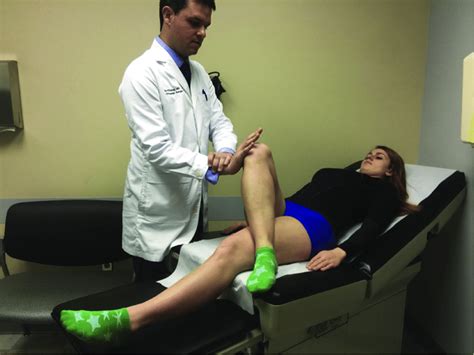 This Image Demonstrates The Active Piriformis Compression Examination