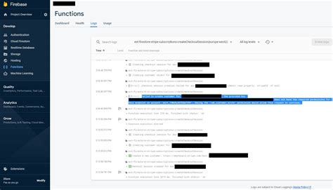 node js run subscription payments with stripe firebase extension