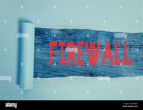 Conceptual Hand Writing Showing Firewall Concept Meaning Protect Network Or System From