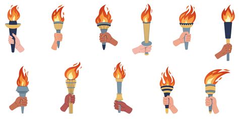 Hand Holding A Torch Vector Set Vector Illustration 35929444 Vector Art At Vecteezy Hand Holding A Torch Vector Set Vector Illustration 35929444 Vector Art At Vecteezy