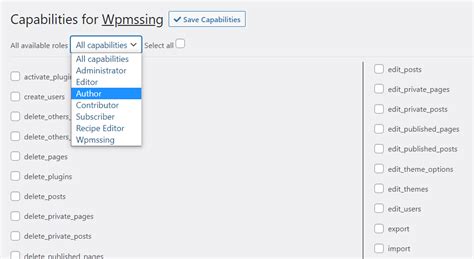 Create Custom Roles And Role Capabilities In Wordpress Custom Role Creator Wp Missing