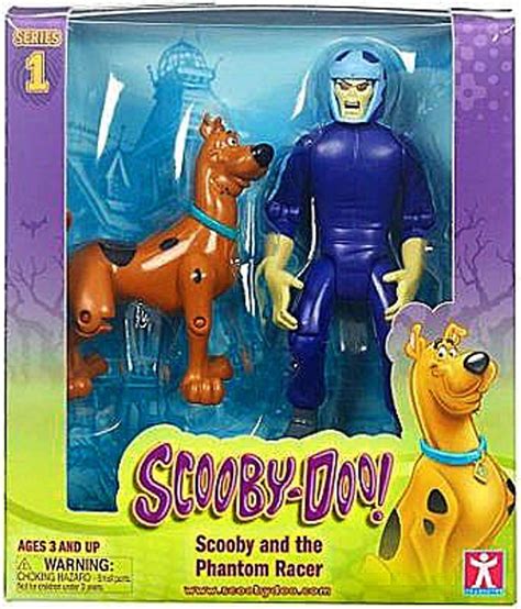 Scooby Doo Series 1 Scooby Phantom Racer Action Figure 2 Pack Series 1