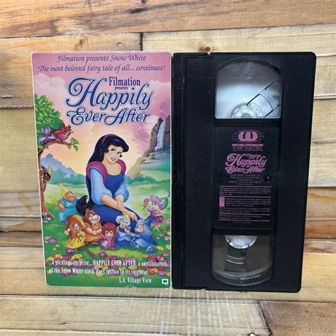 Happily Ever After Vhs Tape Used Cartoon Slip Sleeve £899 Picclick Uk