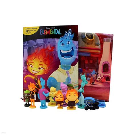 Disney Pixar Elemental My Busy Books 디즈니 픽사 엘리멘탈 비지북 피규어 책 예스24