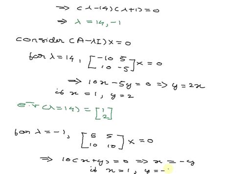 Solved Consider The Following System Dxdt 4x 5y Dydt 10x 9y