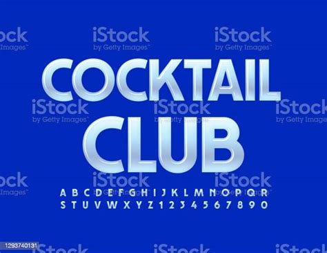 벡터 모던 엠블럼 칵테일 클럽 우아한 알파벳 문자 및 숫자 세트 그래픽 프린트에 대한 스톡 벡터 아트 및 기타 이미지 그래픽
