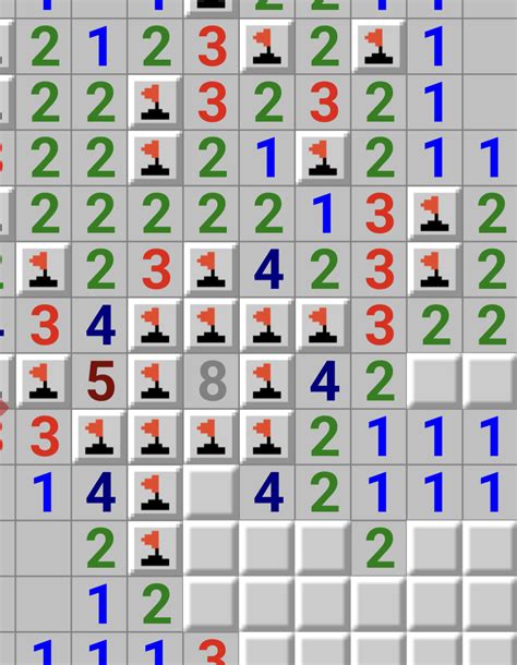Been Playing For Years Never Seen The 8 On A Tile Before R Minesweeper