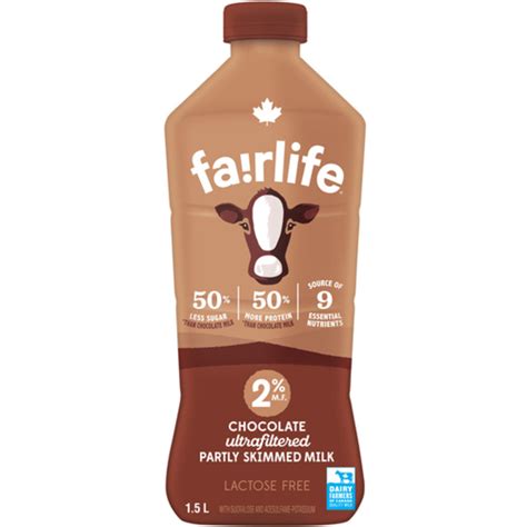 Fairlife Lactose Free 2 Ultrafiltered Milk Chocolate 15 L Voilà