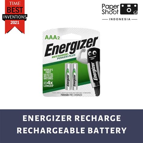 Jual Energizer Rechargeable Battery AAA Shopee Indonesia