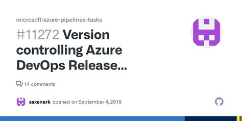 Version Controlling Azure DevOps Release Pipeline Issue 11272
