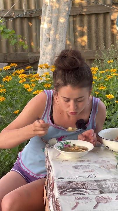 Мой ужин в деревне Youtube