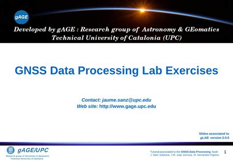 Pdf Gnss Data Processing Lab Exercises Dokumentips