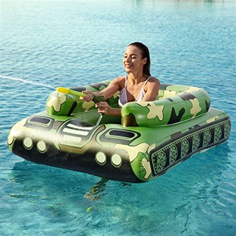 I Tested The Hottest Summer Trend Inflatable Tank Pool Floats Heres Why Its A Must Have