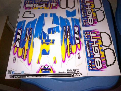 Custom Upgrade RC TLR 8ight 3 0 3 0E And 22SCT Body Wraps R C Tech Forums