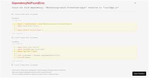 React Format Inputs Forked Codesandbox