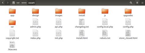 How To Install CS Cart On Linux CS Cart X Documentation
