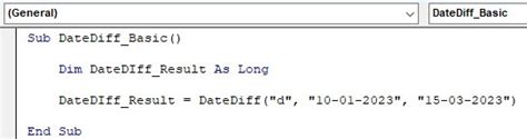 Vba Datediff Function Syntax Examples How To Use In Excel