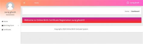 Online Birth Certificate System Project In Php With Source Code And Report Download Kashipara