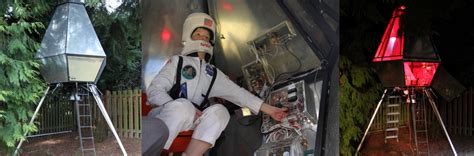 A Backyard Rocket Ship Treehouse Space Arduino Neopixels Adafruit Industries Makers