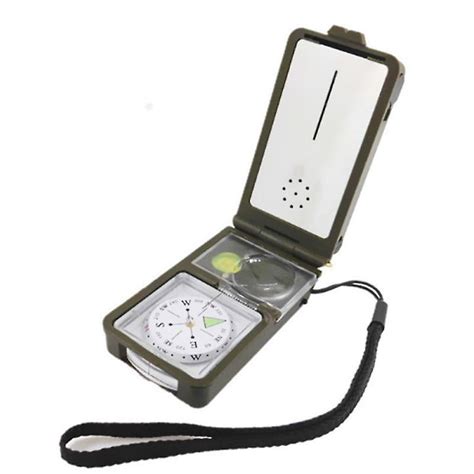 Outdoor Survival Military Camping Hiking Compass Tool Kit Combination Compass Kit 10 In 1 Multi
