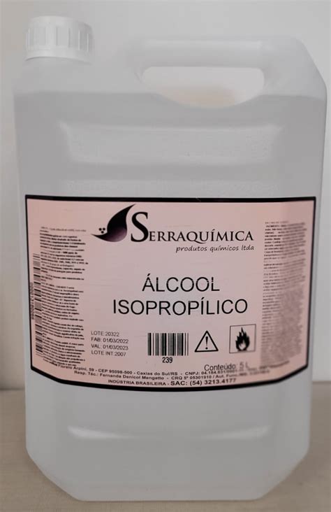 Alcool Isopropílico 5l Armazzem Casa E Conforto Venda De Produtos