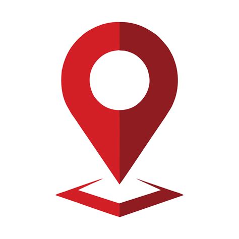 Pin Location Symbol Isolated Icon Vector Illustration Graphic Design Suitable For Use In Map