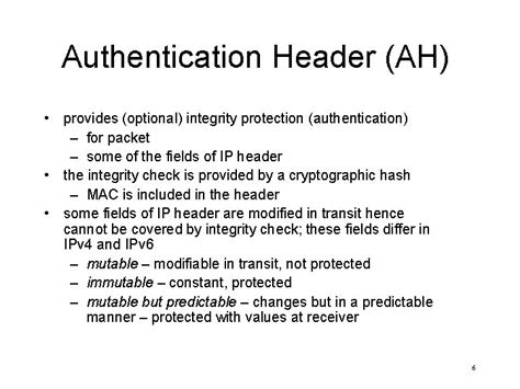 Lecture 15 Ipsec Ah And Esp Ipsec Introduction