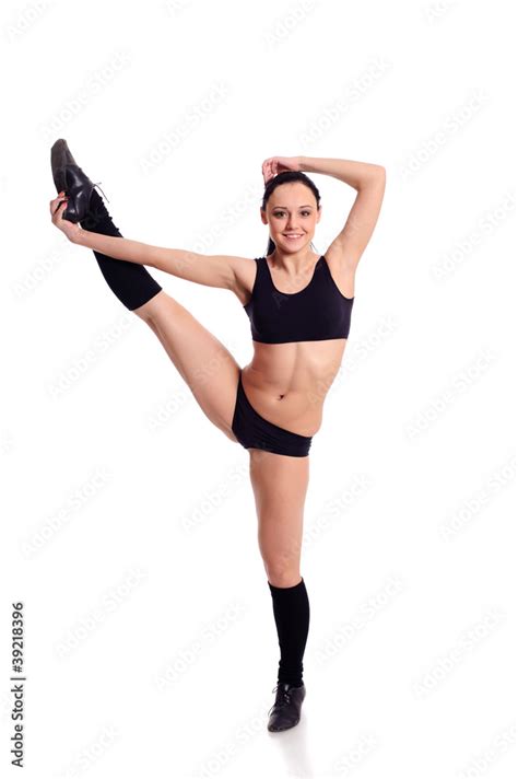Sexy Gymnast Stock Photo Adobe Stock