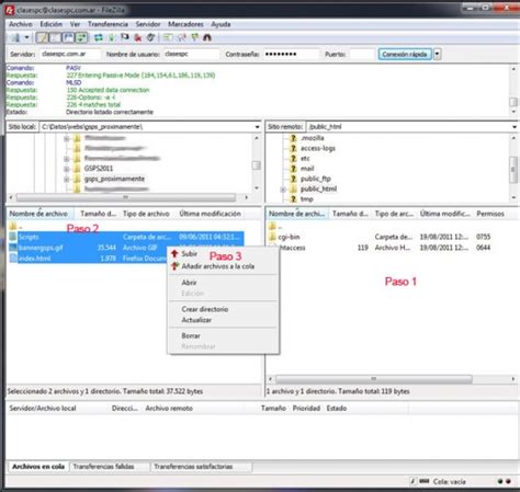 Como Subir Sus Archivos Por FTP