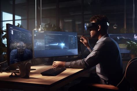 Premium Photo Senior Ux Designer Conducting Usability Testing Generative Ai