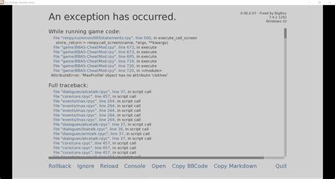 Mod Cheat Mod Ren Py Completed Big Brother Another Story Cheat Mod V