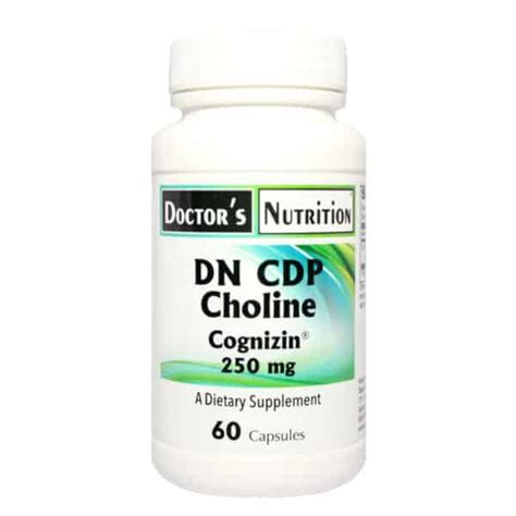 Dn Cdp Choline 60 Capsules Doctors Nutrition