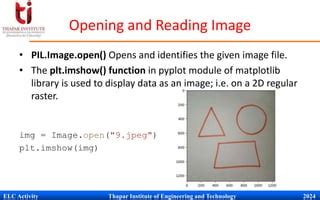 Python Image Processing Python Image Processing Pptx Photo Editing Software Computer