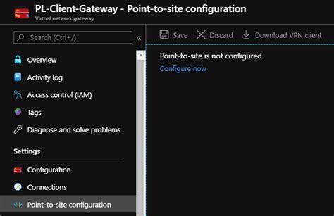 Using Private Link And Point To Site Gateway For Secure On Premise