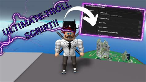 Natural Disaster Survival Ultimate Troll Script Cmd Admin Controls Youtube
