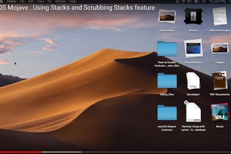 What Is Stacks In MacOS Mojave And How To Enable It Hawkdive Com