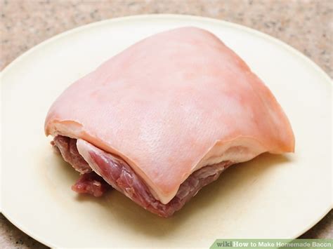 How To Make Homemade Bacon With Pictures WikiHow How To Make Homemade Bacon With Pictures WikiHow